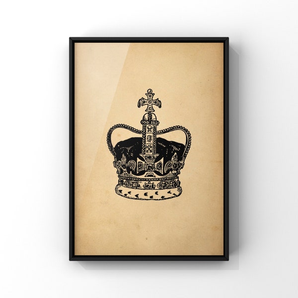 Crown Poster - Etsy