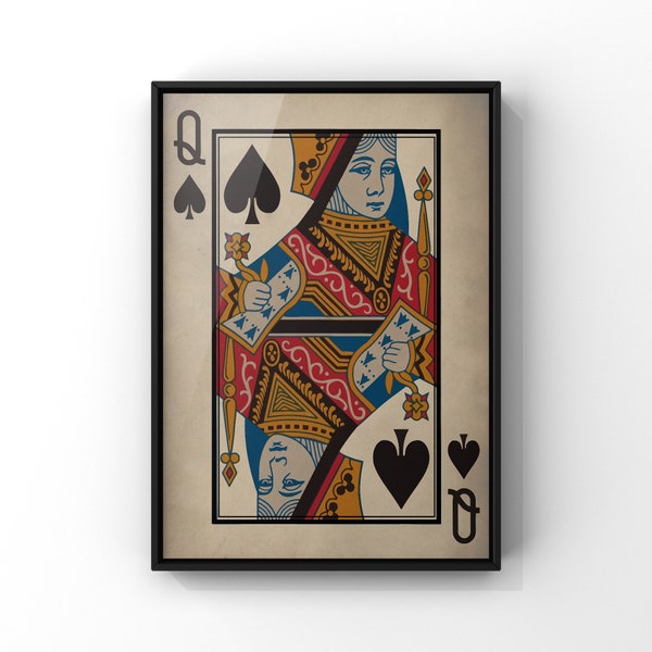 Queen of Spades - Etsy