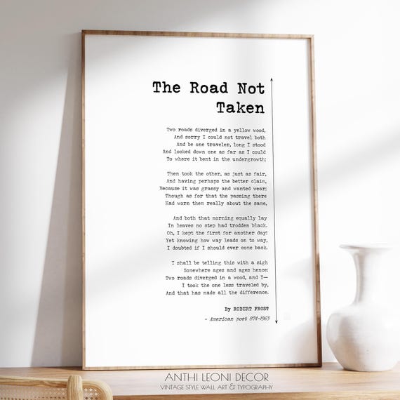 Travel Poem The Road