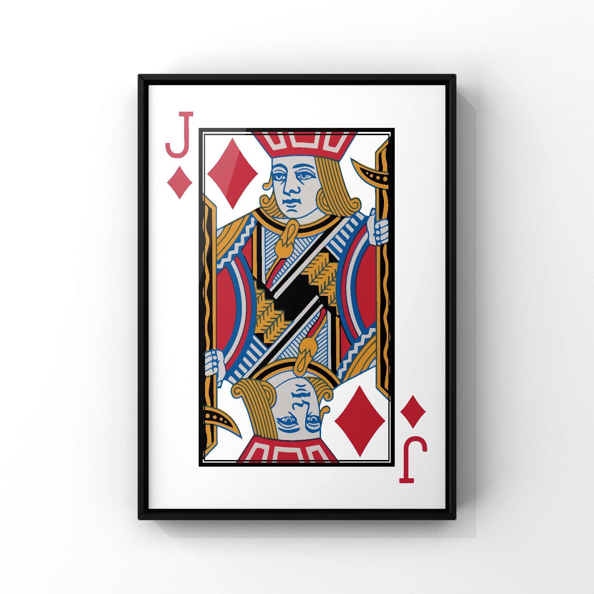 Jack Of Diamonds Card