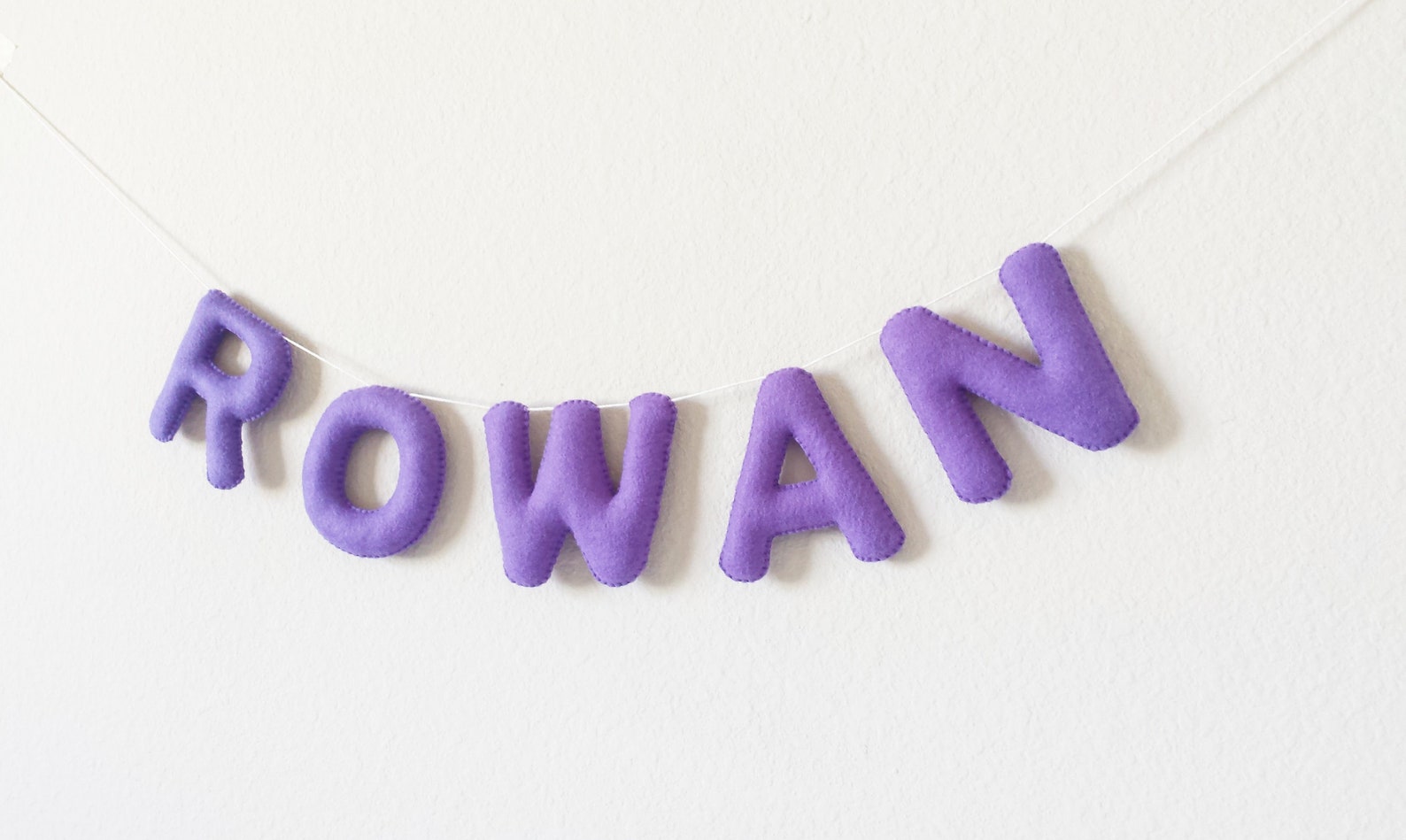 Felt Name Banner Nursery Garland Baby Shower Banner - Etsy