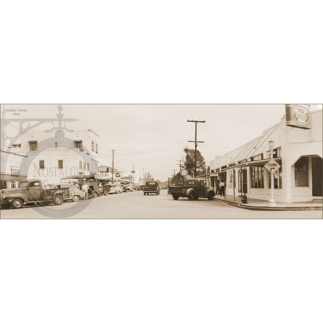 Pahokee Florida FL. 1946 History Photo Gators Historic Vintage Antique ...