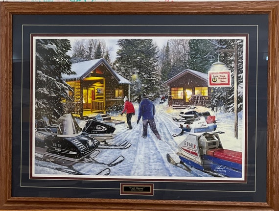 Snowmobile Or Art Prints