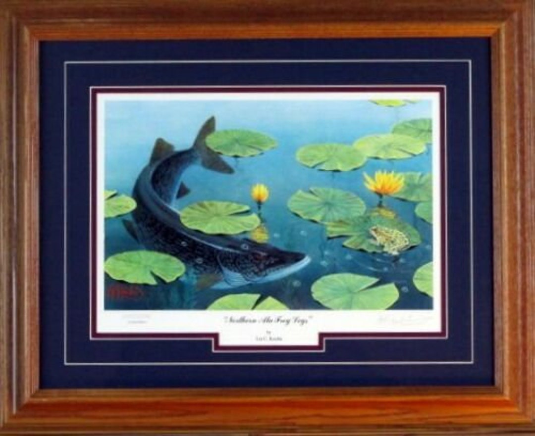 Northern Ala Frog Legs by Les Kouba Framed (21 X 17) - Etsy