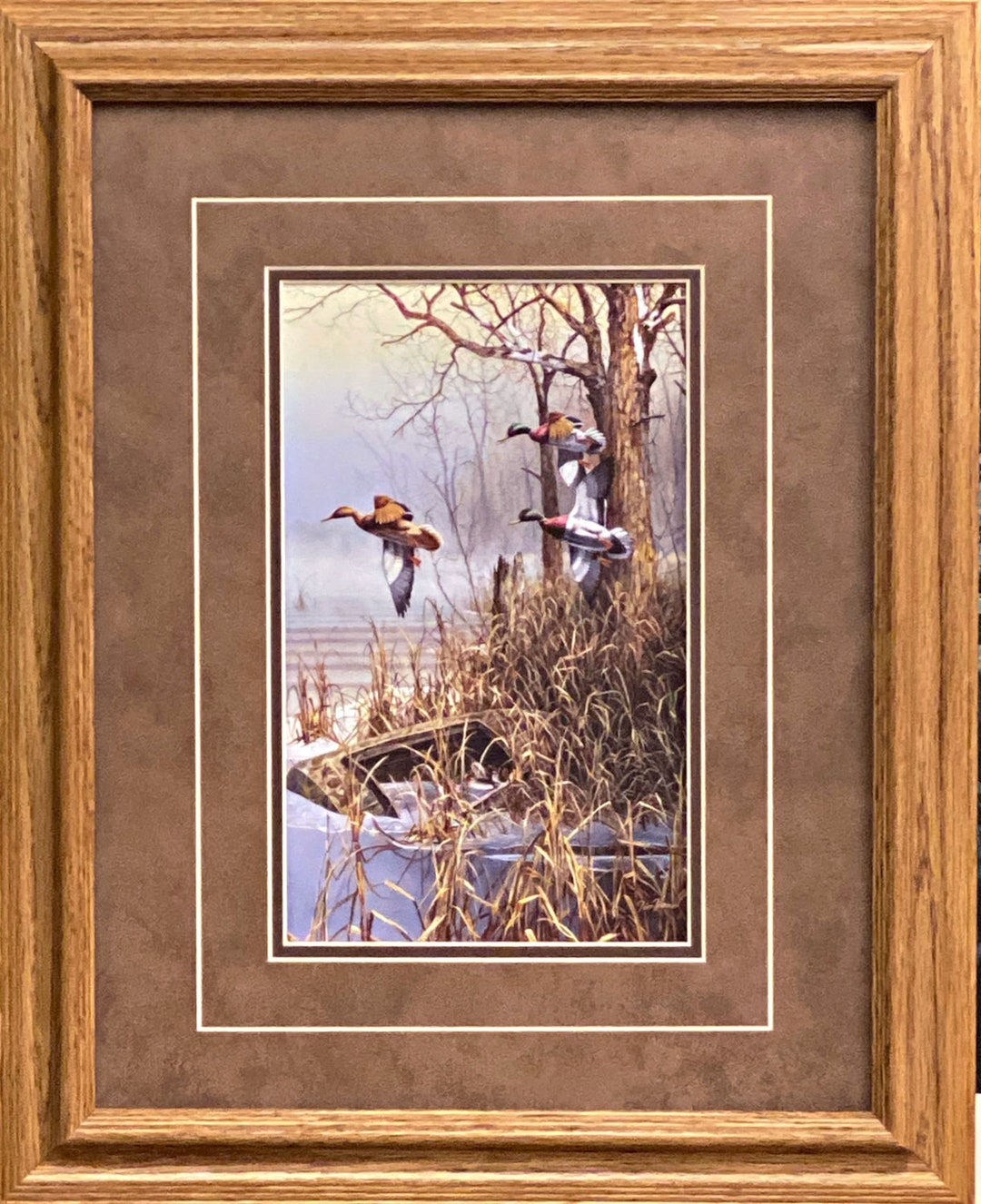 Jim Hansel After the Thaw- Framed - 17x21 Open Edition - Etsy