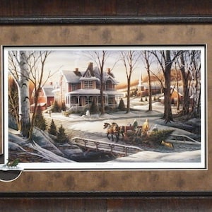 Terry Redlin Heading Home With Cameo-framed 27.5 X 20.5 - Etsy