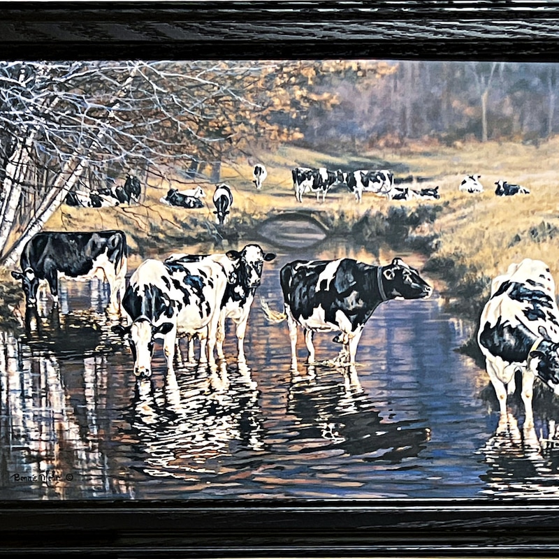 Holstein Cow Art - Etsy