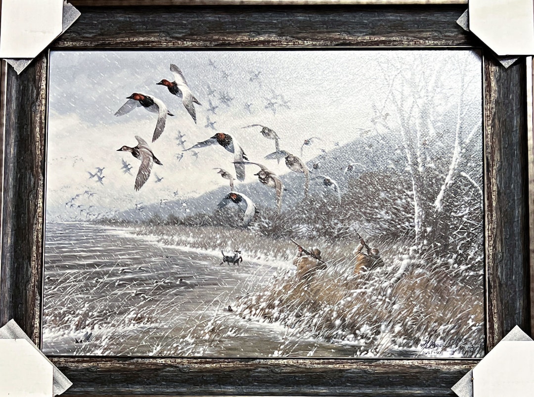 Michael Sieve Armistice Day Duck Hunting Art Print-framed 29.75 X 23 - Etsy
