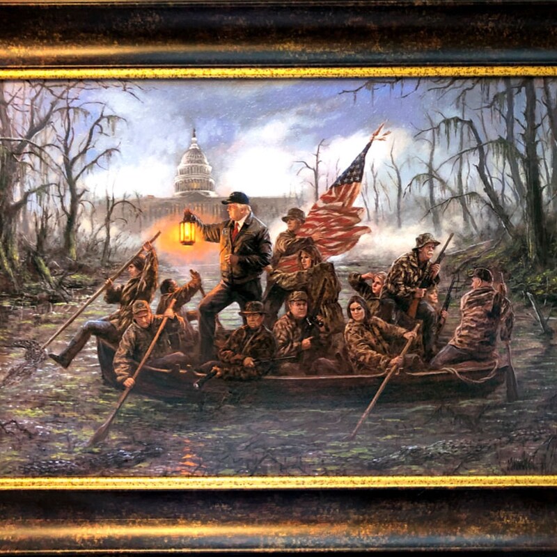 Trump Painting - Etsy