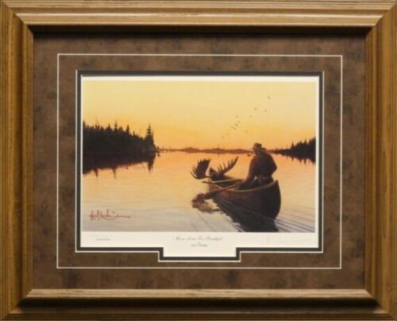 Les Kouba Moose Liver for Breakfast-framed 21 X - Etsy