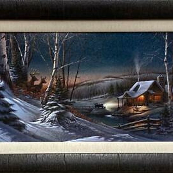 Terry Redlin Panel Fabric - Etsy
