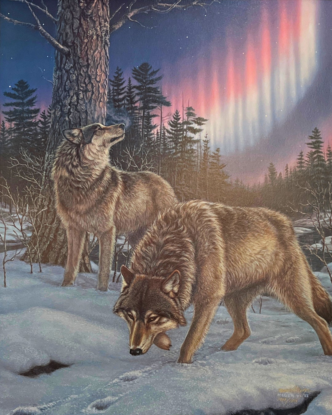 James Meger Night Lights S/N W/cert 20x24 - Etsy