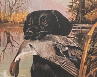 Hunting Dog Print - Etsy