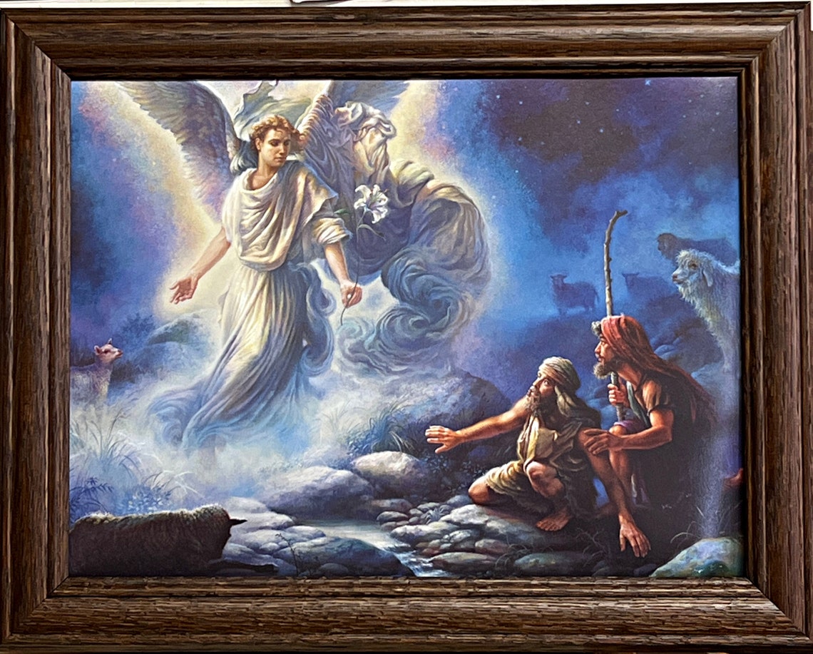 Tom Dubois I Bring You Good Tidings of Joy Art Print-framed 14 - Etsy