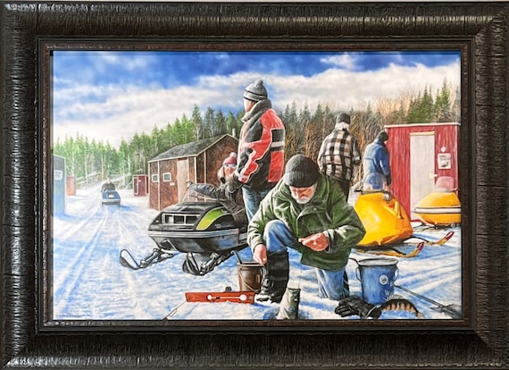 Snowmobile Art