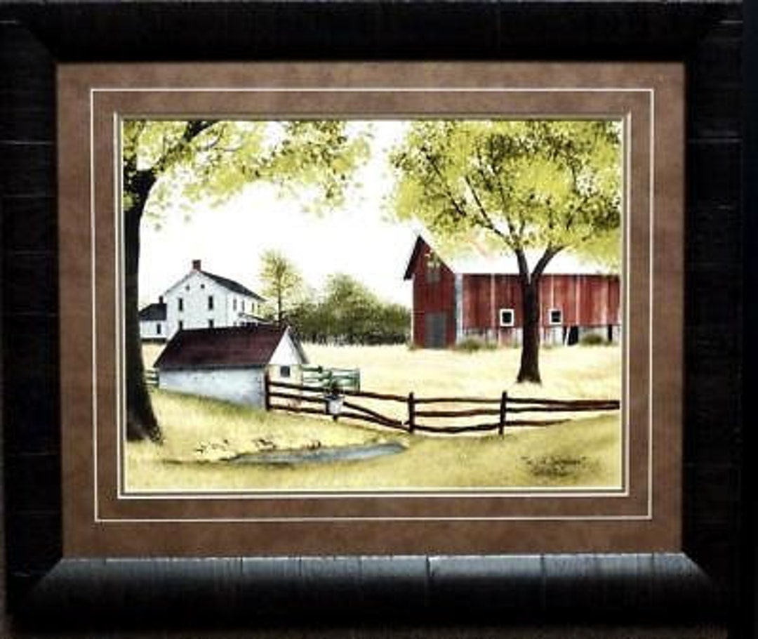 Billy Jacobs the Spring House Art Print-framed 23 X 19 - Etsy