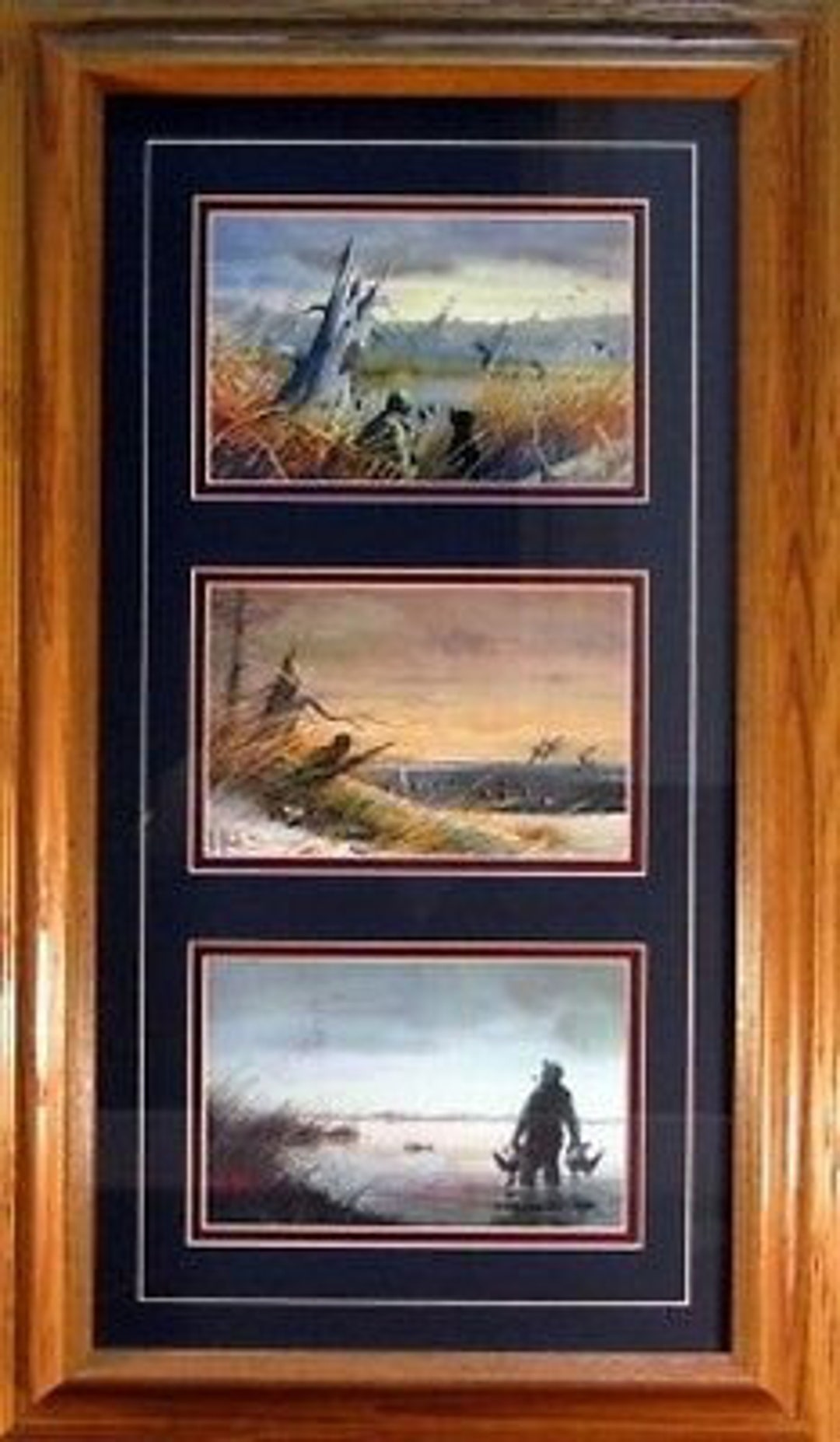 Les Kouba Old Pals Hunting Trilogy Art Print Framed 14 X 24 - Etsy