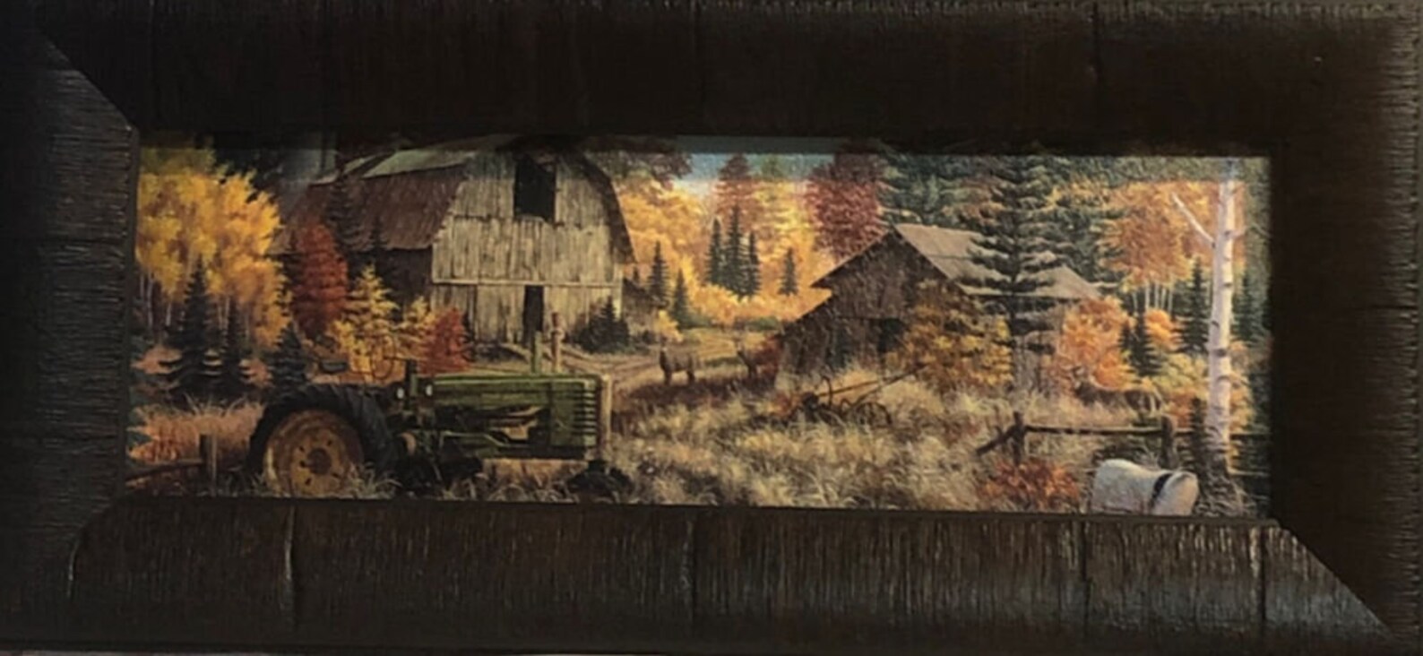 Mark Daehlin Deer Valley Framed Art Print 17.5 X 8 - Etsy