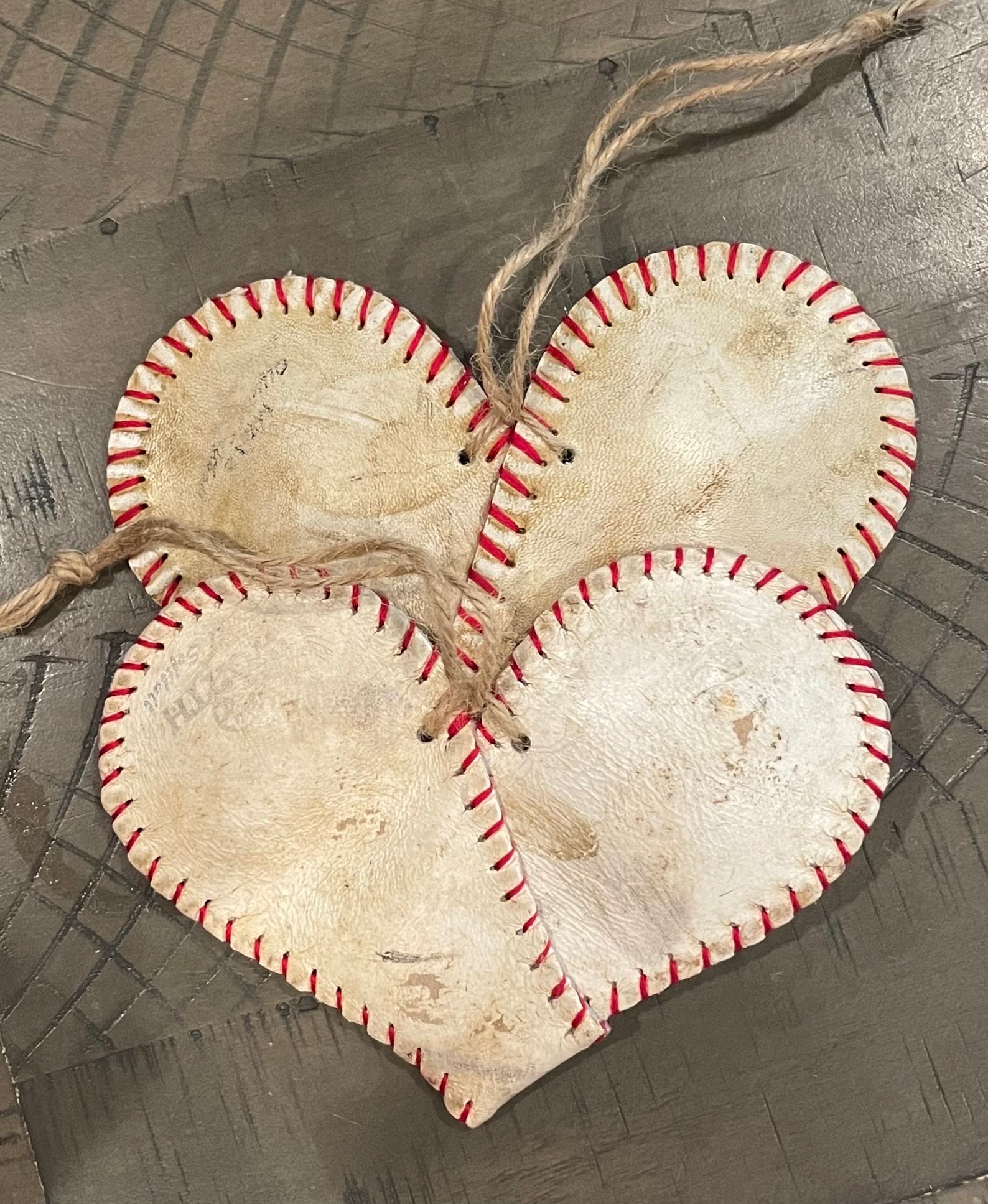Baseball Heart Softball Heart Baseball Ornament Softball - Etsy