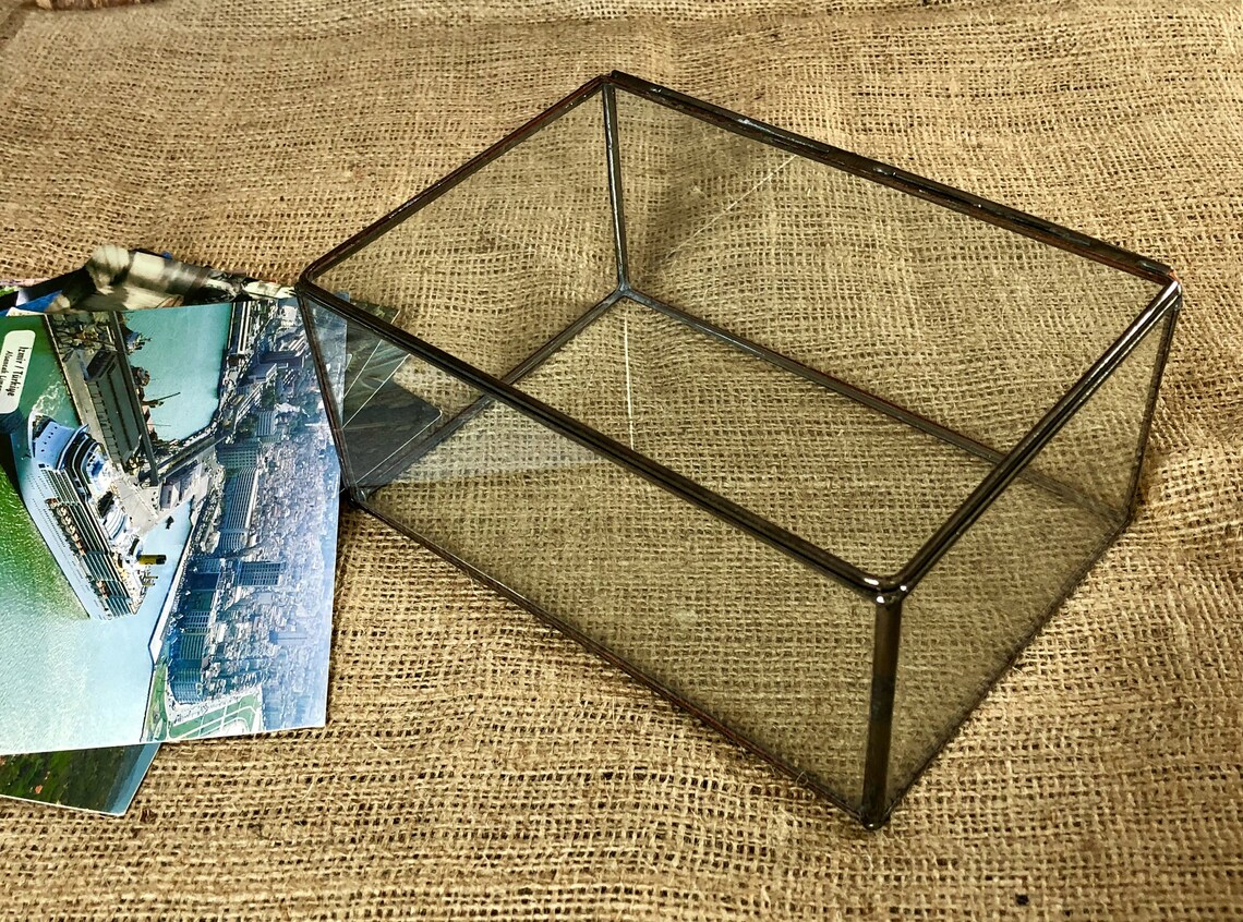 Customized Glass Photo Box Jewelry Box, Display Case, Photo Print Box ...