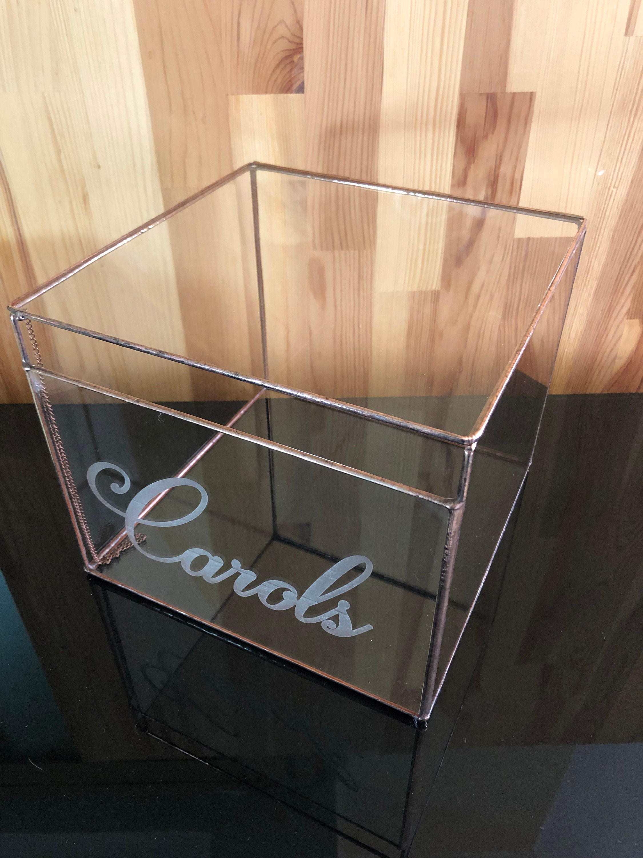 Personalized Wedding Card Box Card Holder With Slot Wedding - Etsy