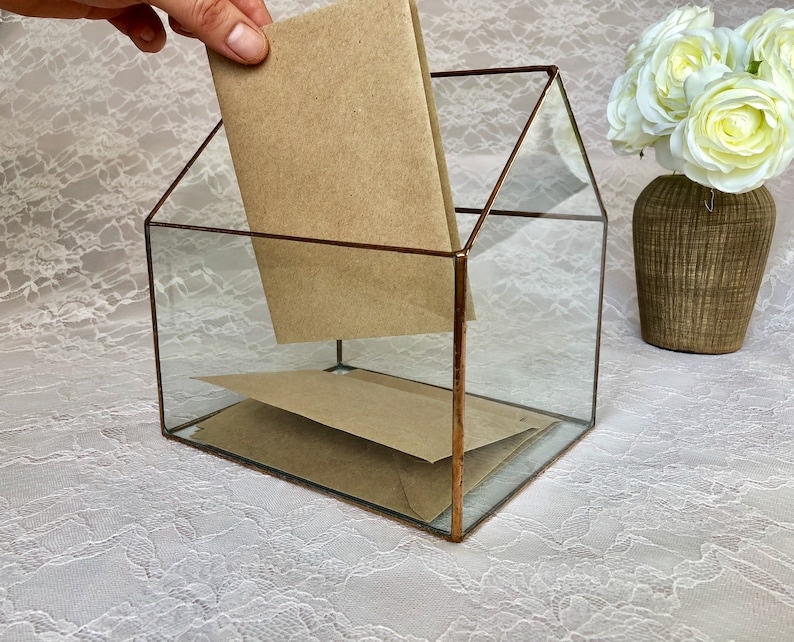 Glass House Wedding Card Box Custom Wedding Card Box - Etsy