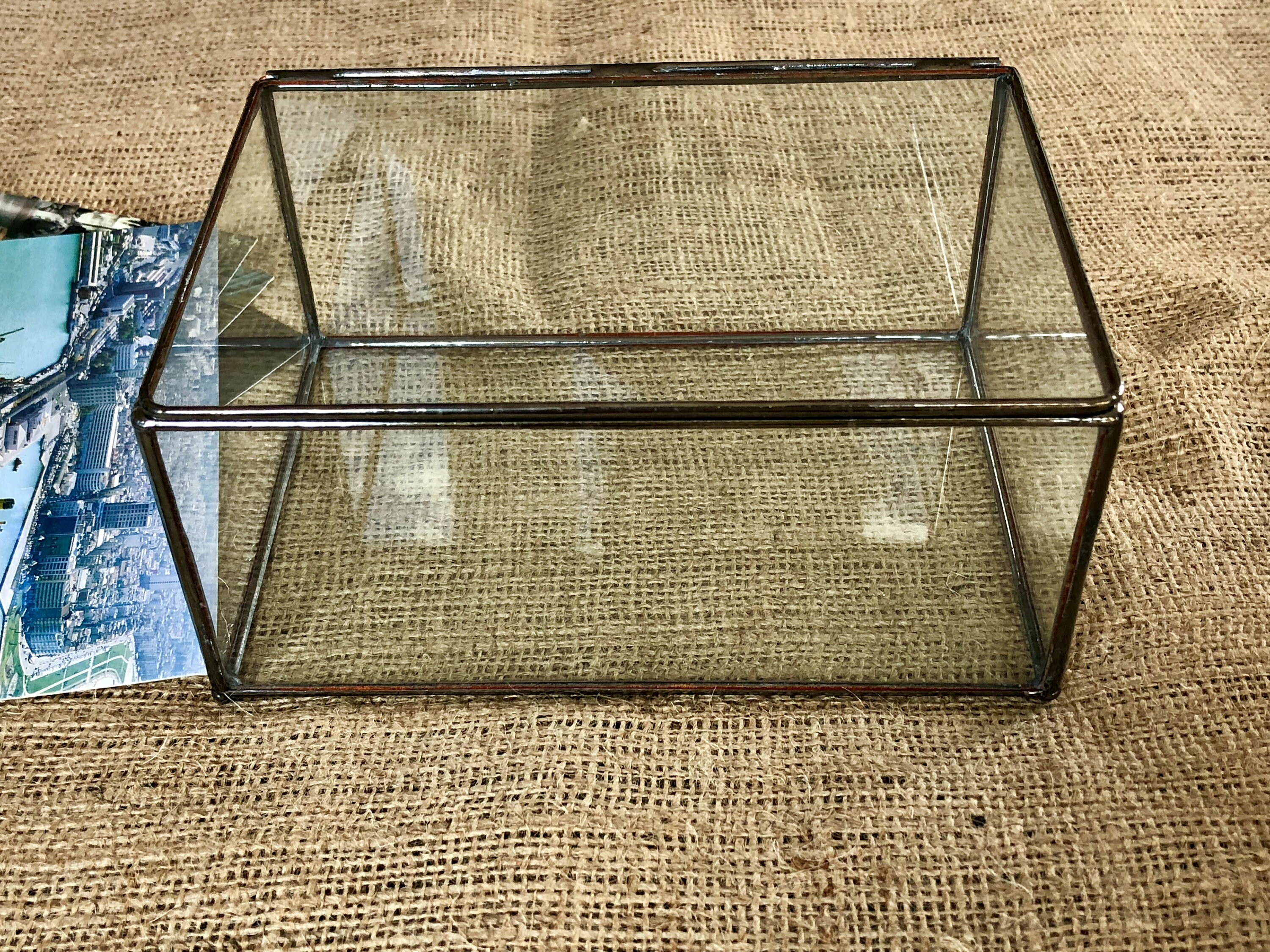 Customized Glass Photo Box Jewelry Box Display Case Photo | Etsy