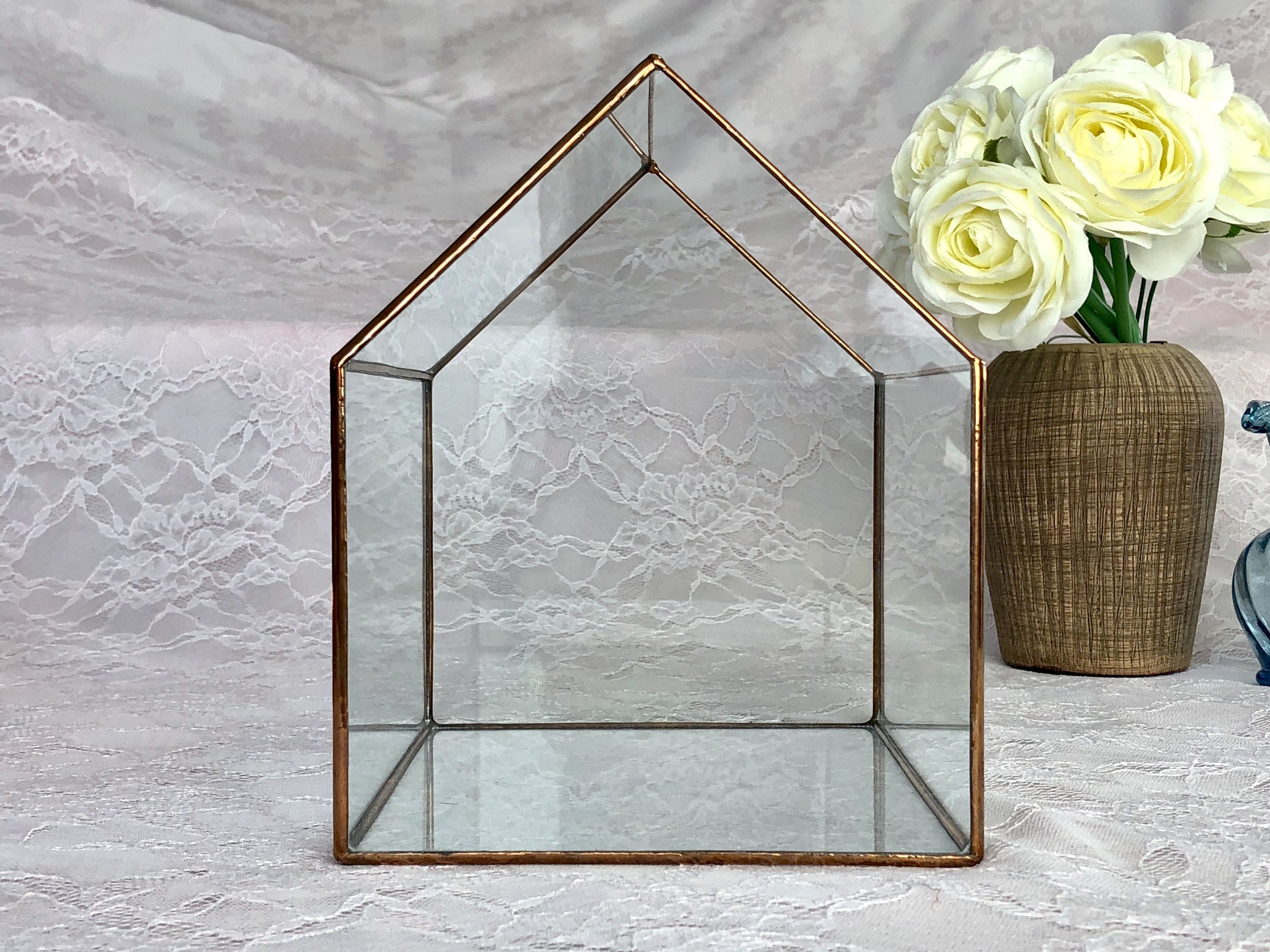 Glass House Wedding Card Box Custom Wedding Card Box | Etsy