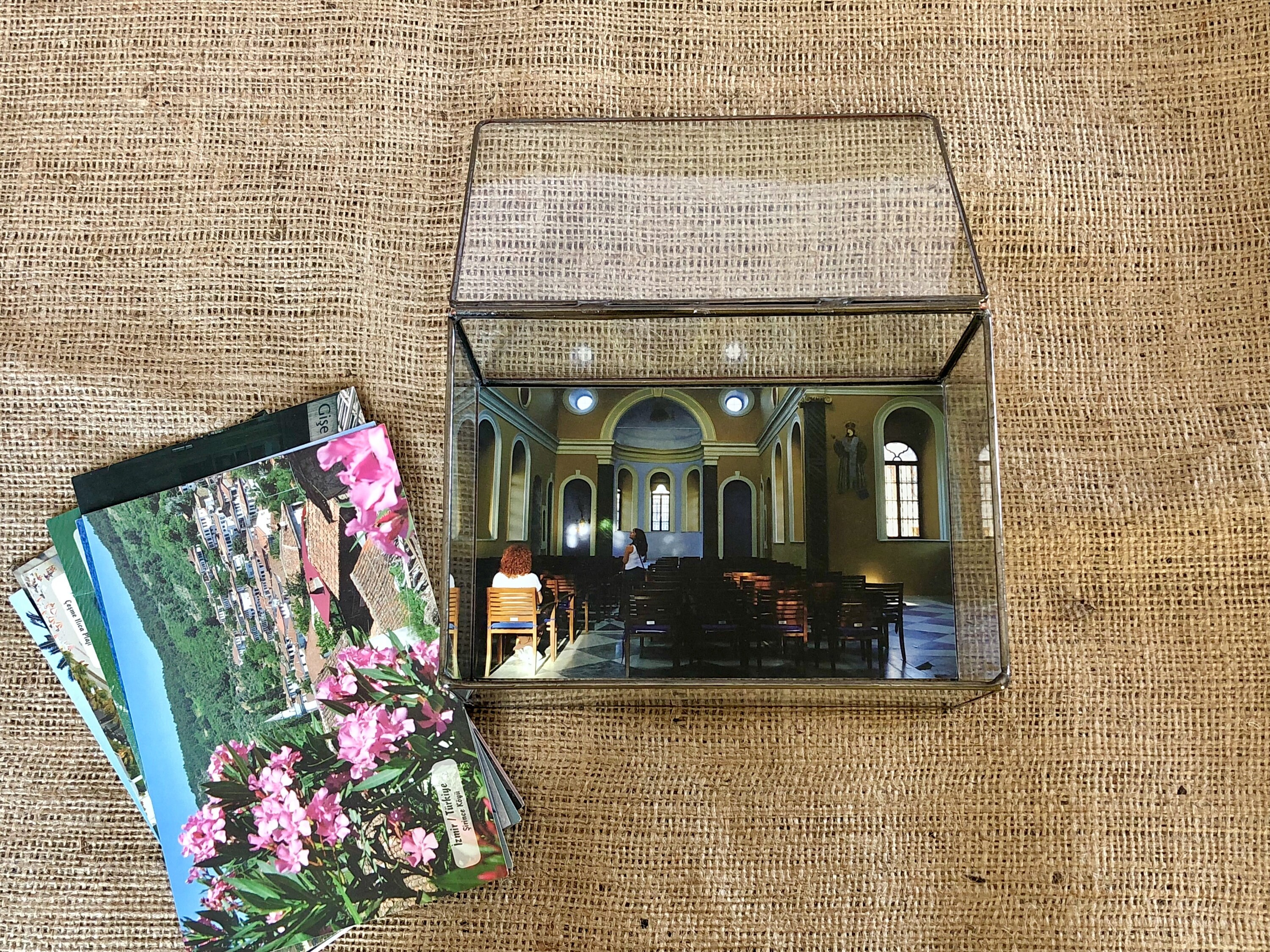 Customized Glass Photo Box Jewelry Box Display Case Photo | Etsy