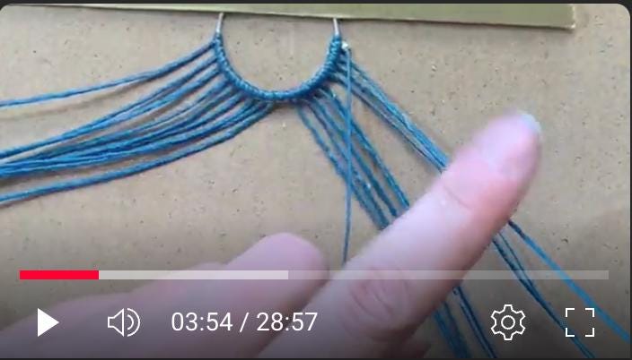Macrame Earrings Video Tutorial - Etsy