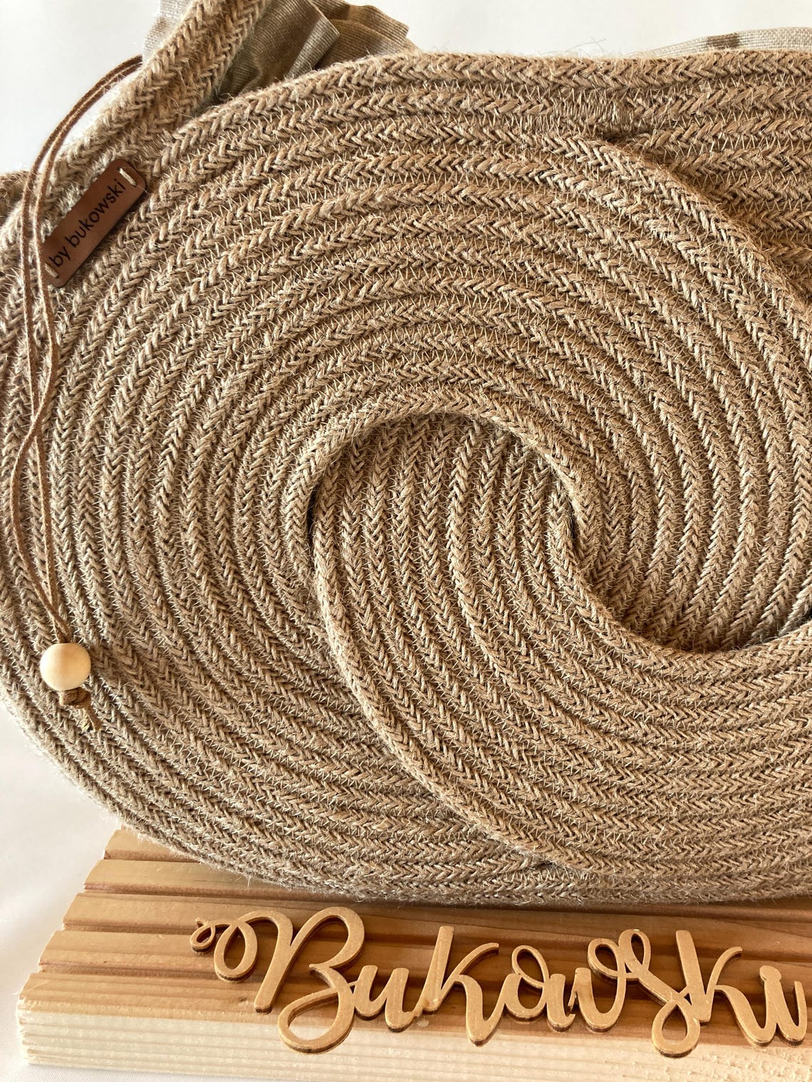 Large Jute Bag, Infinity Bag, Round Bag, Rope Handbag, Summer Bag, Gift ...