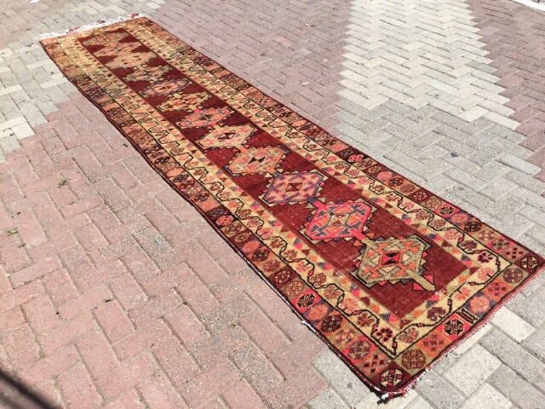 Scandinavian Decor Wool Runner Rug 139 X 38 | Etsy