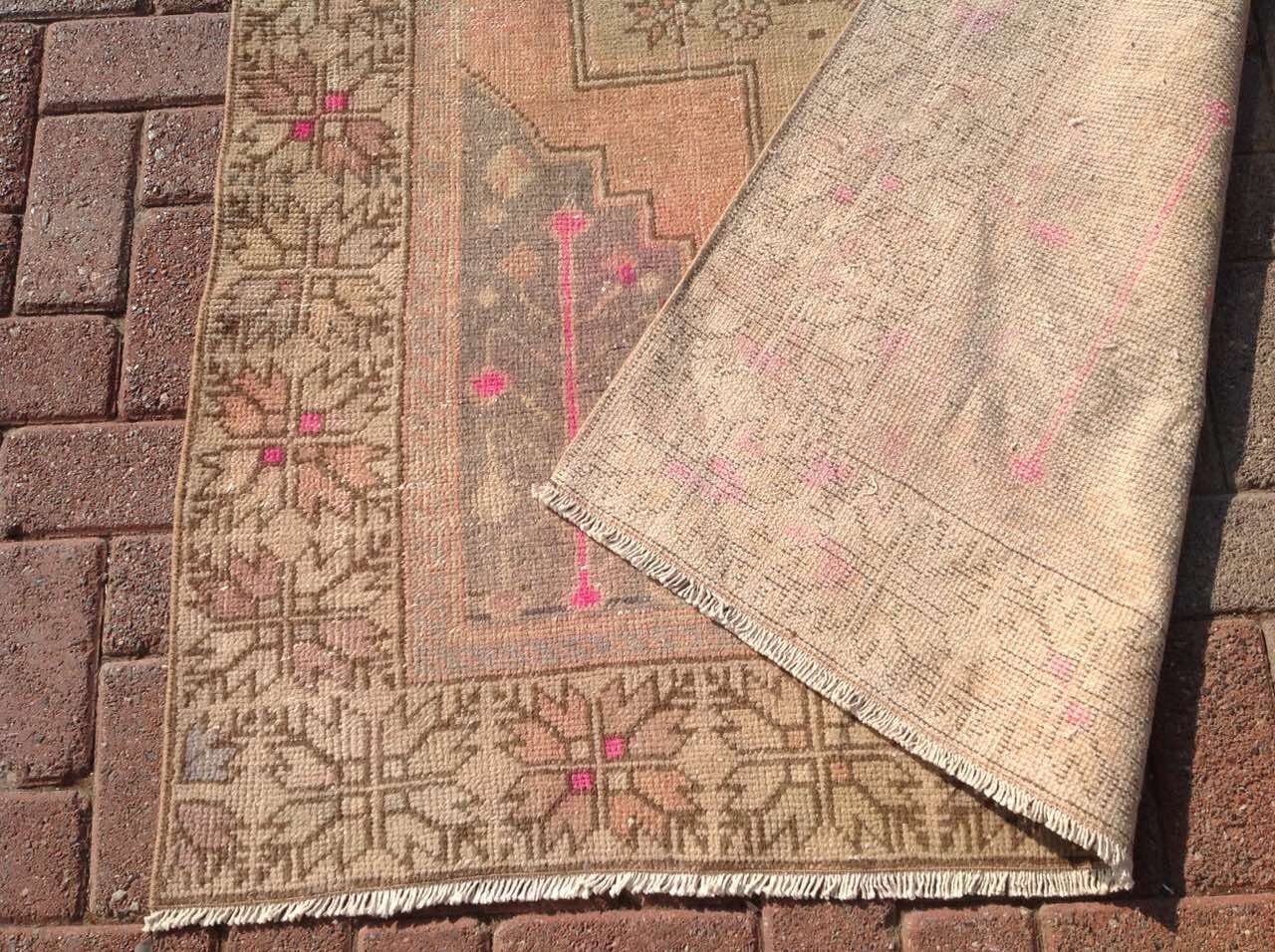 Rug Area Rug Vintage Rug 50 X 100 Rugs | Etsy