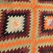 Diamond Design Rug, 88 X 62, Kilim Rug, Vintage Turkish, Rugs, Area Rug ...