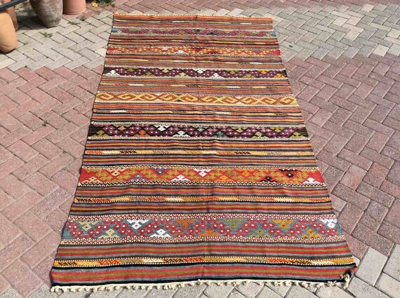 Vintage Striped Rug, 107 Vintage Striped Rug, 107