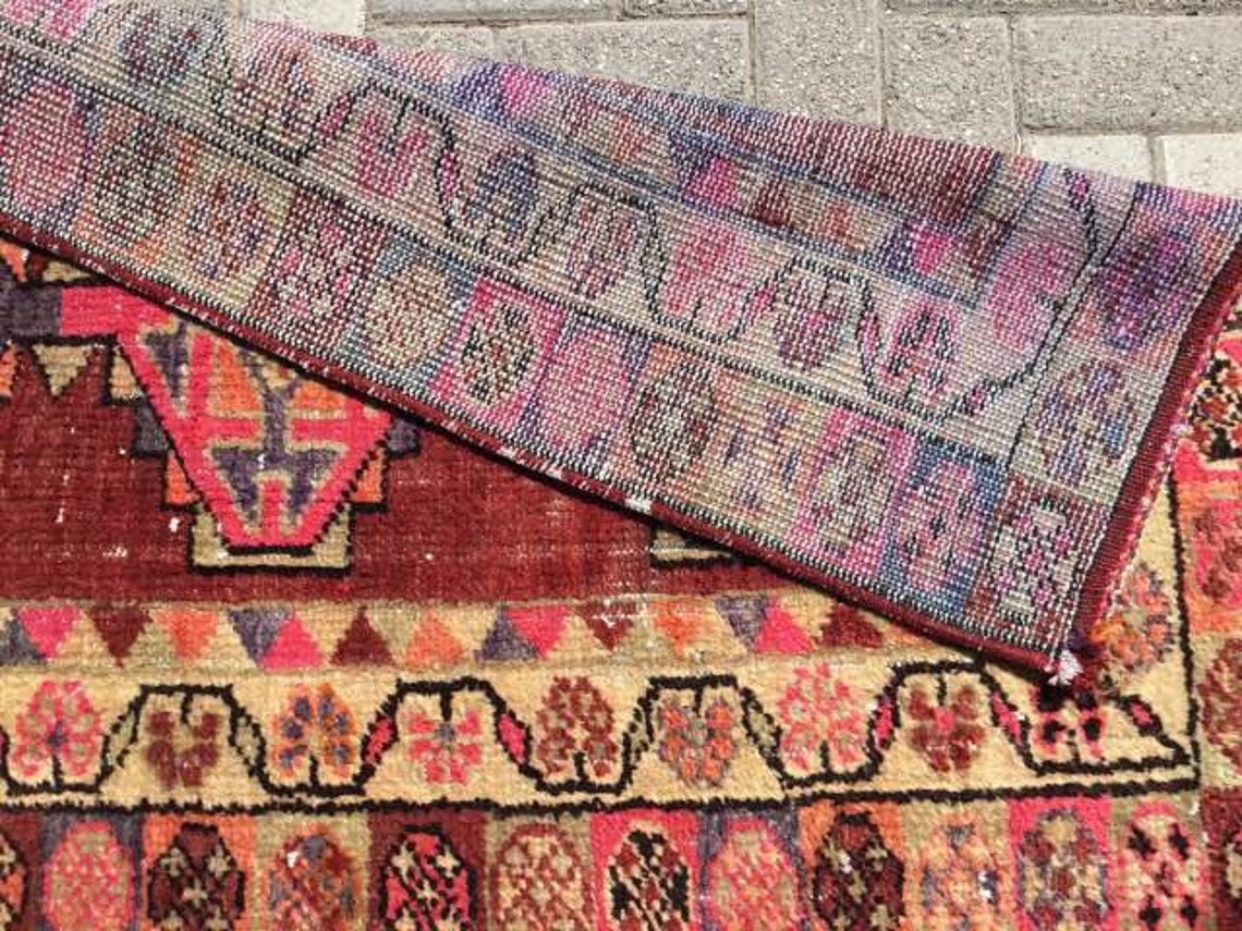 Scandinavian Decor Wool Runner Rug 139 X 38 - Etsy