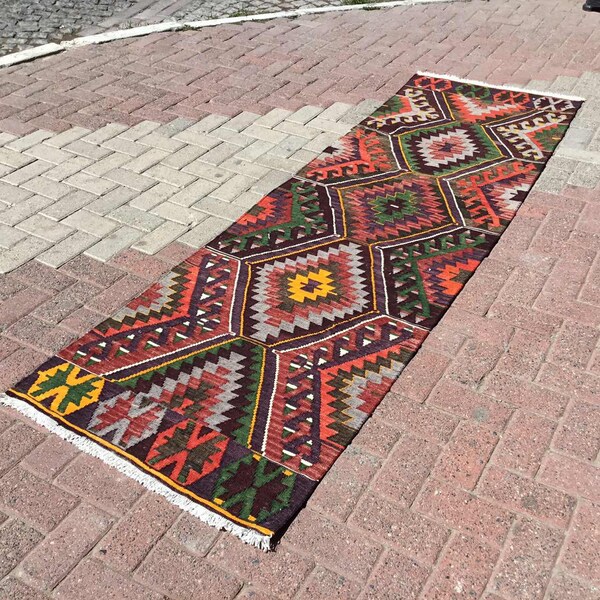 Kilim Runner - Etsy