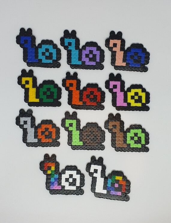 Snail Cute Garden Insect Perler Bead Fuse Bead - Etsy