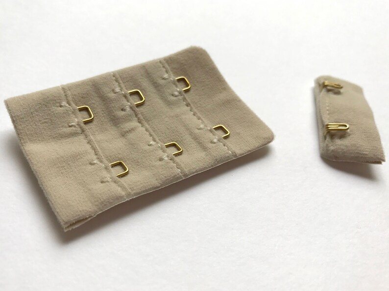 Bra Hook and Eye Closure 38mm 1.5 1 1/2 Inch Luxury Microfibre Light ...