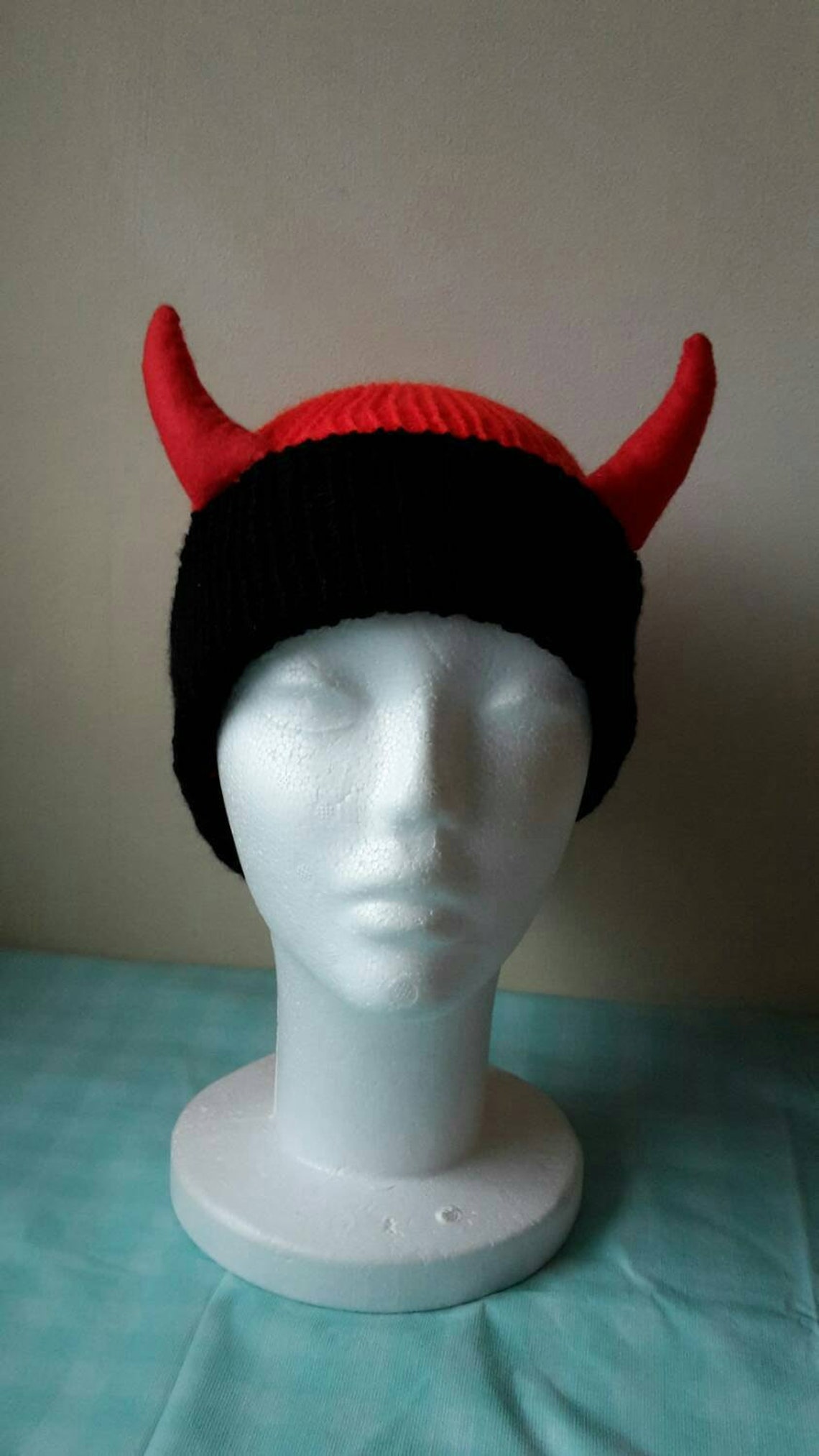 Luxury Krampus Santa Hat Bad Santa Hat Evil Santa Hat Krampus Hat ...