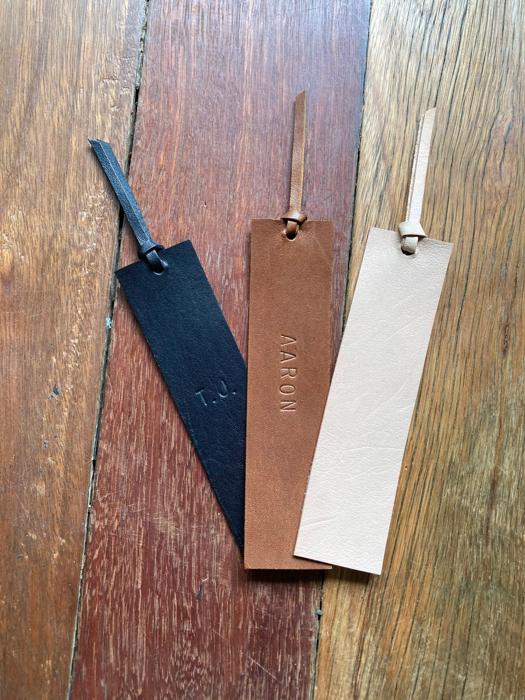 Personalised Kangaroo Leather Bookmark/ Australian Made/ Gift - Etsy