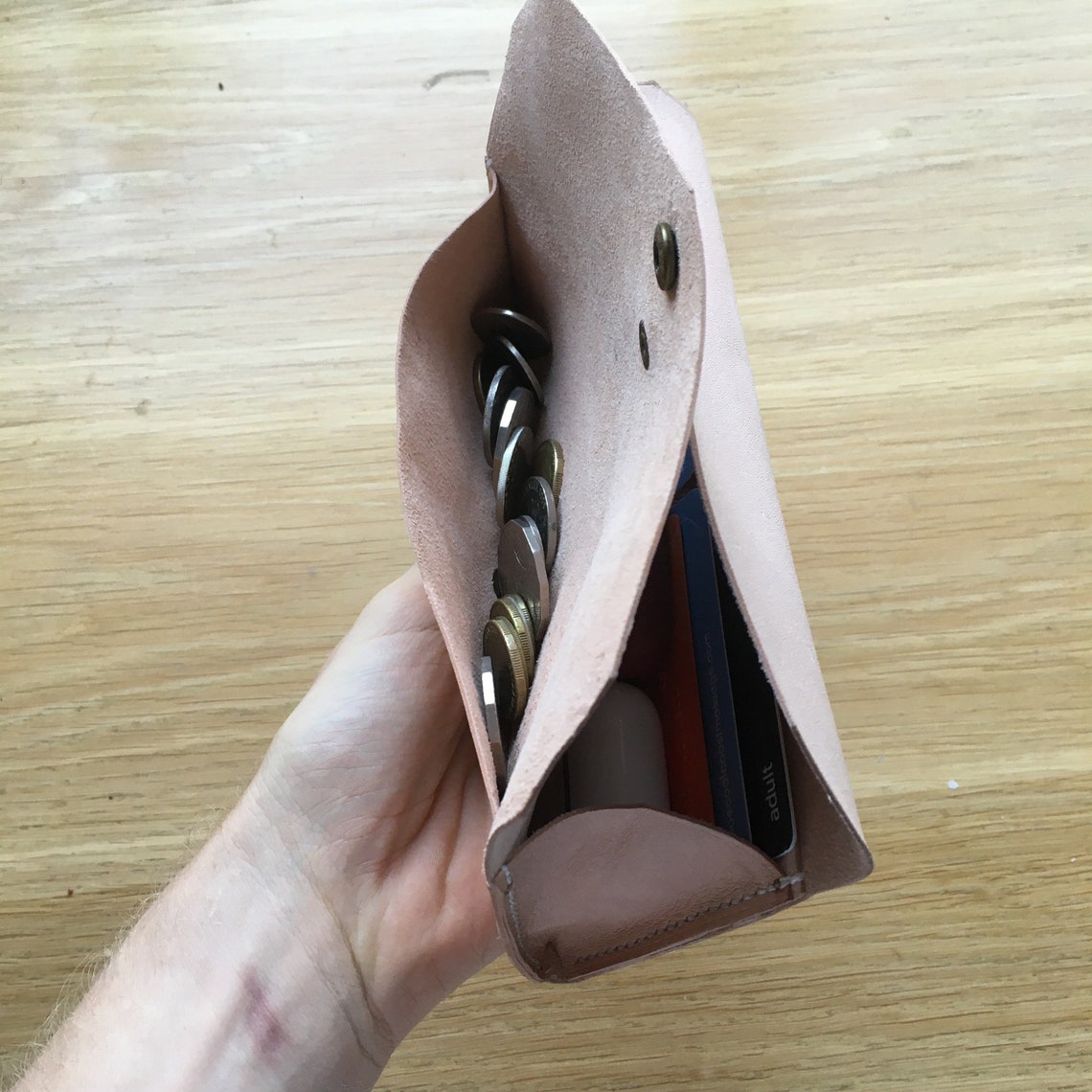 Kangaroo Leather Long Wallet Ladies Leather Wallet | Etsy