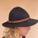 Leather Hat Band Adjustable Hatband Hat Accessory - Etsy