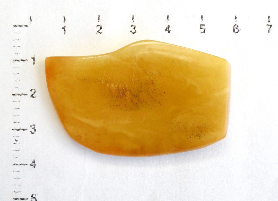 Royal Amber 8.8 G. White Amber Stone, Natural Baltic Amber, Genuine ...