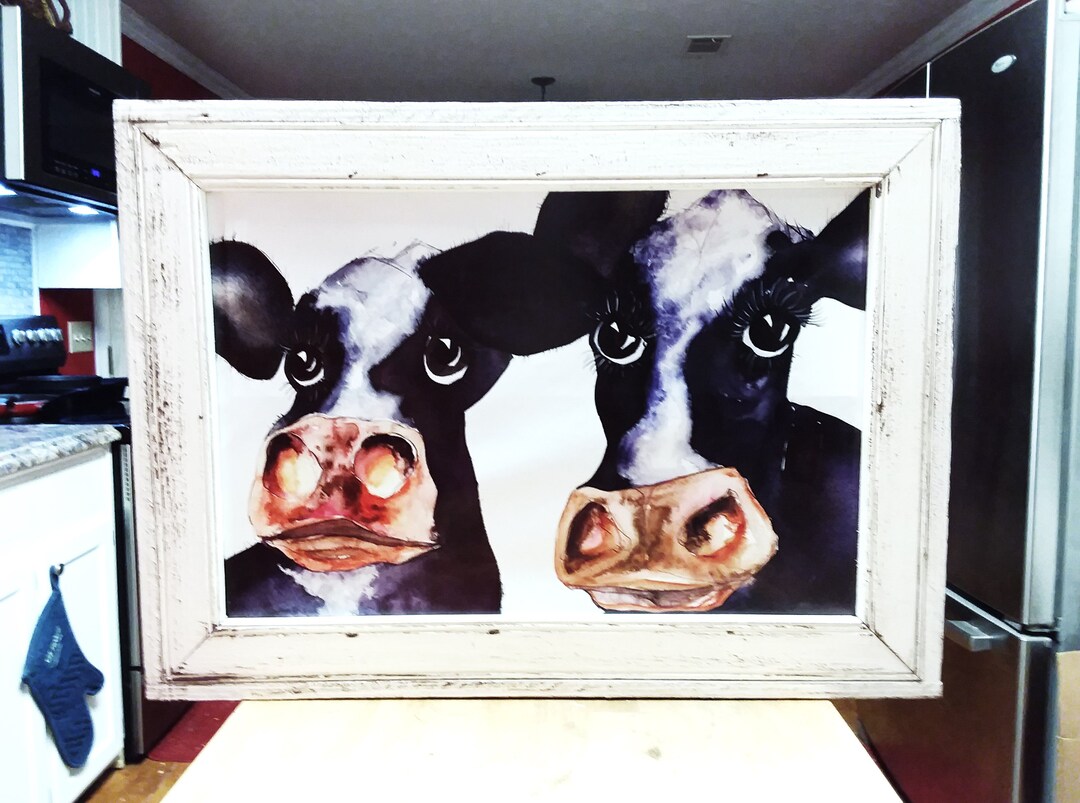 Clearance Sale, Cow Picture, Cartoon Cows, Farm Animal Art, Custom ...