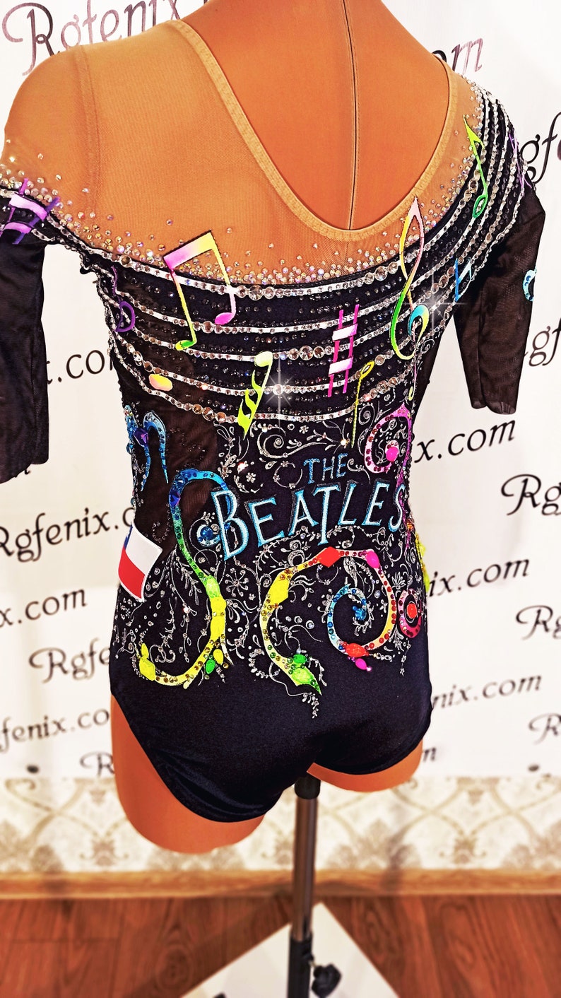 Leotard Rhythmic Gymnastics/ Rhythmic Gymnastic Leotards/ Personolized ...