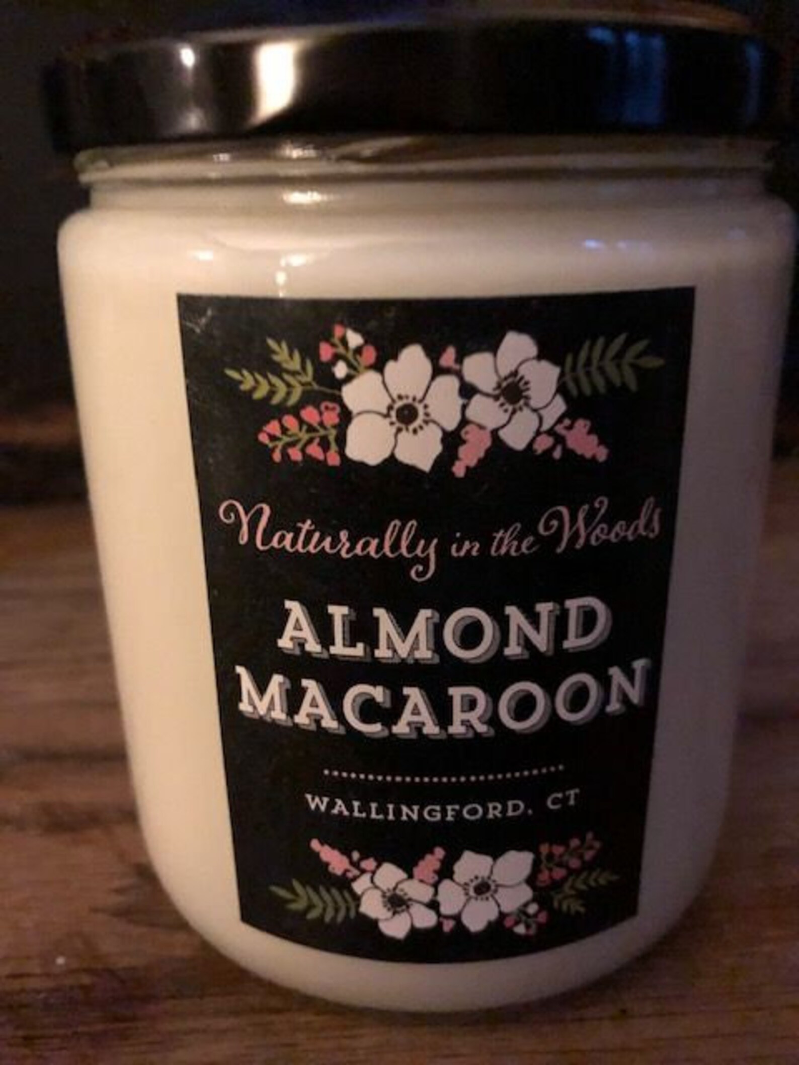 Almond Macroon Pure Soy Candle - Etsy