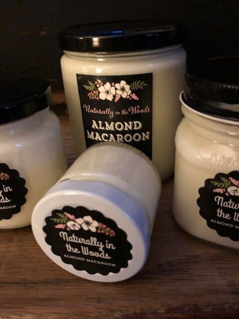 Almond Macroon Pure Soy Candle - Etsy