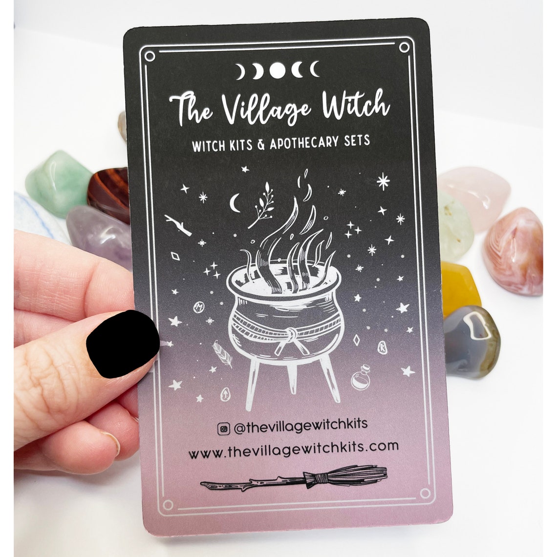 Witchcraft Spells Witch Wiccan Tarot Business Cards Insert | Etsy