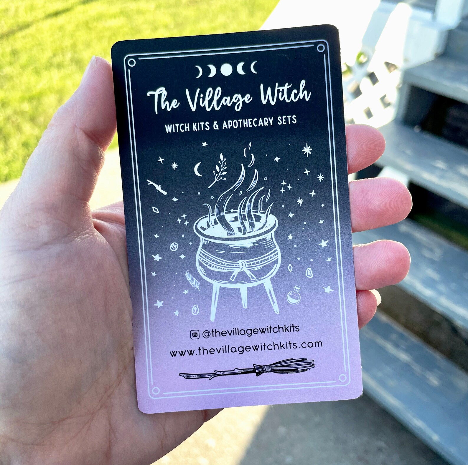 Witchcraft Spells Witch Wiccan Tarot Business Cards Insert | Etsy